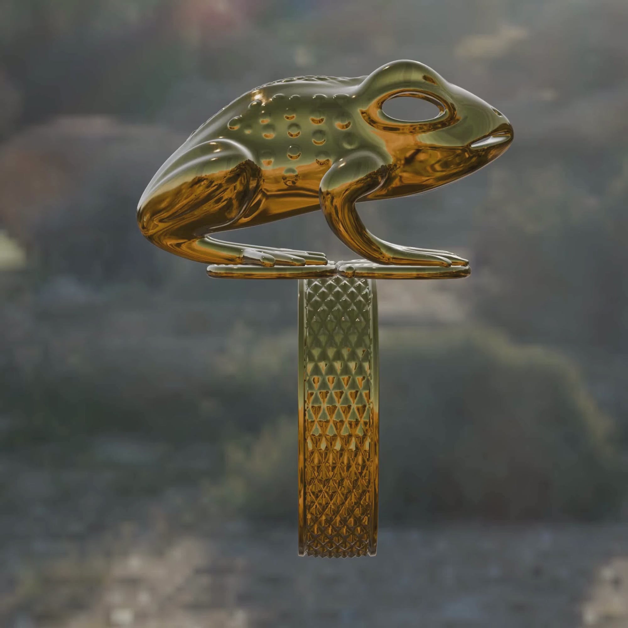 Mpetea Frog Ring BoneNE