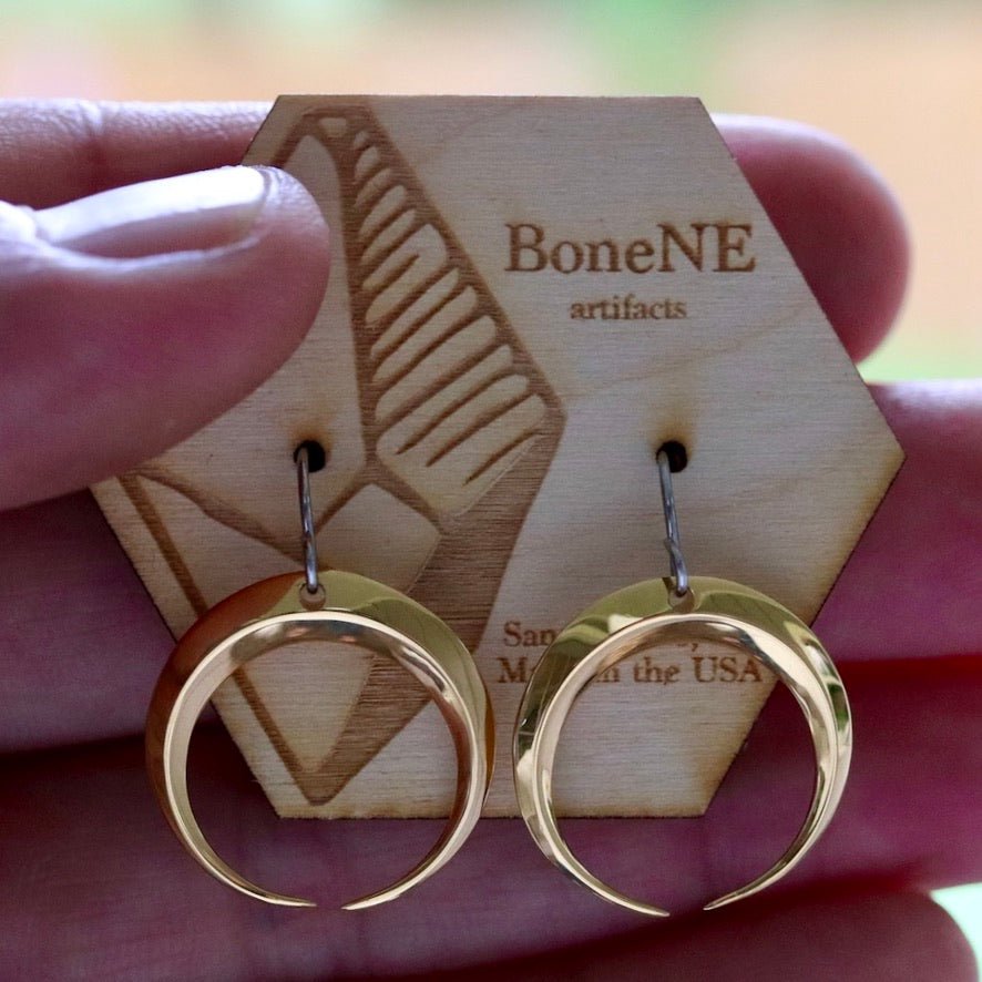 Minoan Annular Earrings – BoneNE